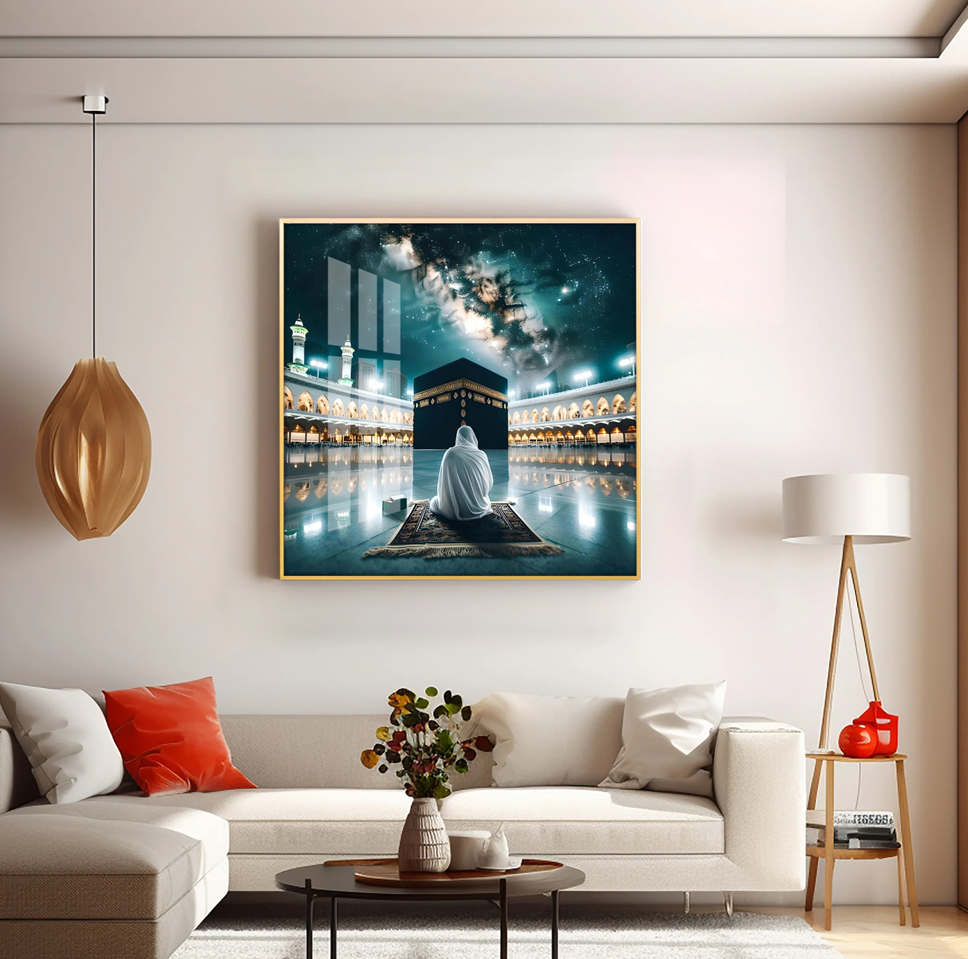 Kaaba Mecca Premium Acrylic Square Wall Art – LuxxeArt